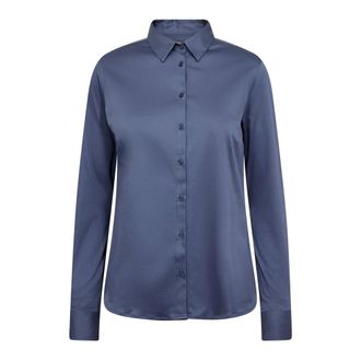 Mos Mosh MOS Mosh, Damen, Blusen & Hemden, Blau, SGr&ouml;&szlig;e