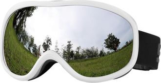 Generic Skibrille, doppelschichtige Augenschutzbrille, Winterbrille, staubdicht, für Snowboarden, Motocross, Skifahren, Fahrrad, Motorrad, Radfahren im Freien