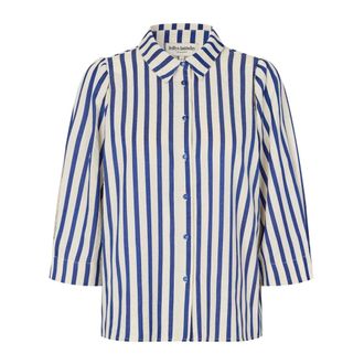 Lollys Laundry Damen, Blusen & Hemden, Blau, SGr&ouml;&szlig;e