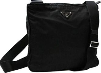 Prada Sac bandouli&egrave;re vintage doccasion - Femme - Pre-owned - Noir - Taille: ONE Size