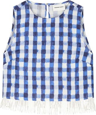 Fab By Fabienne Chapot Fabienne Chapot, Femme, Blouses et Chemises, Bleu, Taille: 40 FR Maxime Top