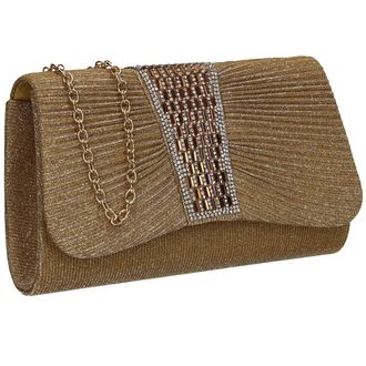 Swankyswans Julie, Damen Unterarmtasche, GOLD