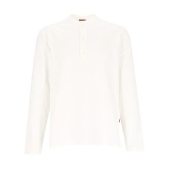 Barena Langarmshirt - - Tops - Herren - Wei&szlig; - L