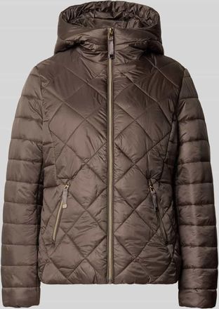 Christian Berg Jacke mit Kapuze und Rei&szlig;verschlusstaschen