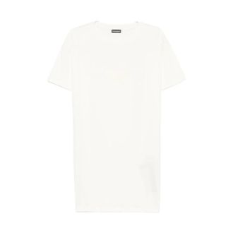 Emporio Armani Femme, Tops, Blanc, Taille: 40 FR T-shirt Sea Clothing