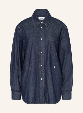 A Gold E Agolde Jeansbluse Kaelin blau