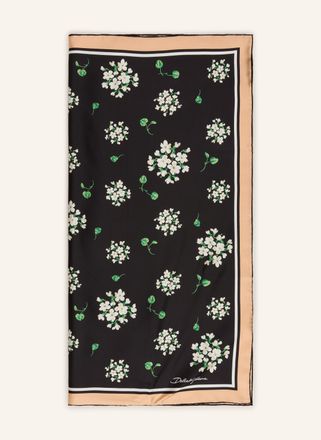 Dolce & Gabbana Seidentuch schwarz