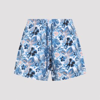 Vilebrequin Short de bain &agrave; fleurs Moorise Island