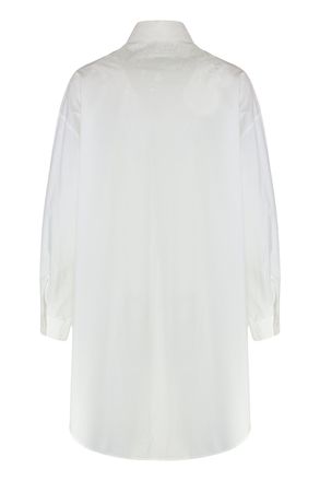Maison Margiela Womens Oversized Cotton Shirt White