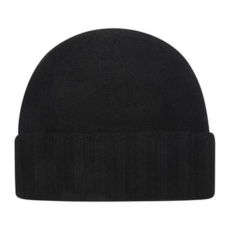 Drumohr Kaschmir-M&uuml;tze - - Accessories - Herren - Schwarzk - 46 CM