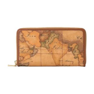 Alviero Martini 1A Classe Femme, Accessoires, Beige, Taille: ONE Size Portefeuille Femme Geo Classic avec Plusieurs Compartiments