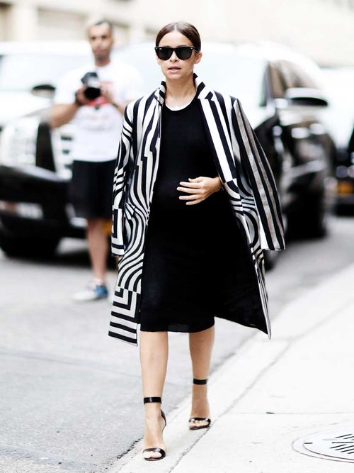 Miroslava Duma petite robe noire