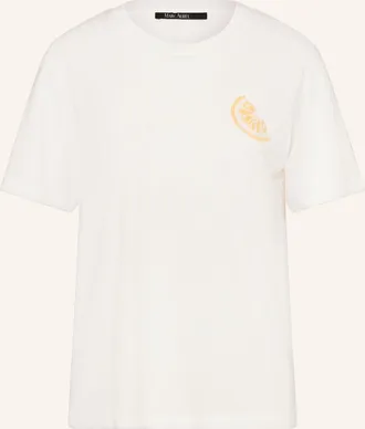 Marc Aurel Marc Aurel T-Shirt Mit Schmuckperlen weiss