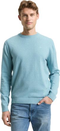 Tom Tailor Tom Tailor Herren 1039805 Pullover, 39104 - Tourmaline Melange, XXL
