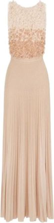 Elisabetta Franchi Femme, Robes, Beige, Taille: 38 FR Elisabetta Franchi - Robes