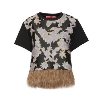 La DoubleJ La Scala Tee - - Tops - Damen - Schwarzk - M