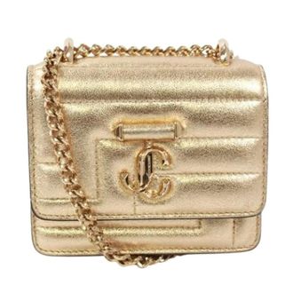 Jimmy Choo London Sac bandouli&egrave;re Pre-owned - Femme - Pre-owned - Jaune - Taille: ONE Size