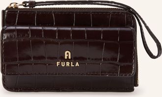 Furla Furla Kartenetui Camelia braun