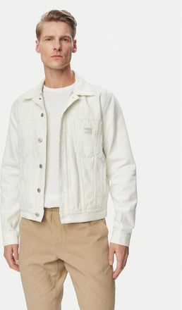 Tommy Jeans Jeansjacke Ryan DM0DM22267 Wei&szlig; Regular Fit