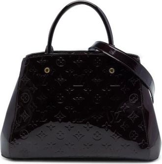 Louis Vuitton Pre-owned Montaigne MM - Femme - Pre-owned - Violet - Taille: ONE Size