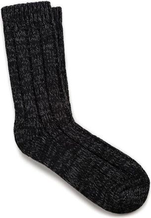 Birkenstock unisex, Sous-v&ecirc;tements, Noir, Taille: M Chaussettes mi-mollet en coton m&eacute;lang&eacute;