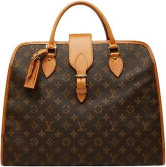 Louis Vuitton Pre-owned Vintage Briefcase - Femme - Pre-owned - Brun - Taille: ONE Size