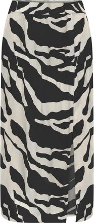 Only Onlnova Life Vis Lamar Slit Skirt AOP