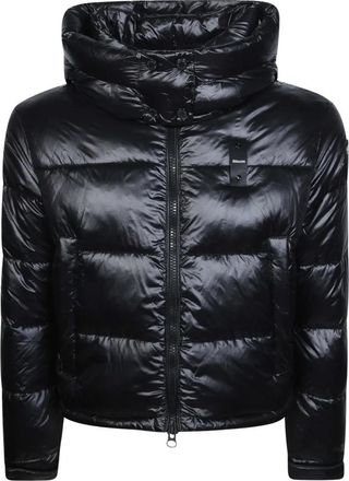 Blauer Gloria Kurze Steppjacke - - Jackets - Damen - Schwarzk - M