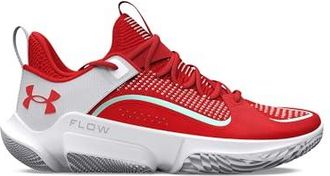 Under Armour Mixte Flow Futr X 3 Basket, Rouge/Blanc, 40 EU
