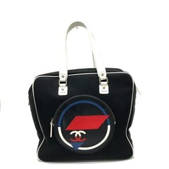 Chanel Pre-owned Tissu sacs-chanel - Femme - Pre-owned - Noir - Taille: ONE Size