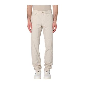Jeckerson Homme, Pantalons, Beige, Taille: W34 Pantalon en Coton &Eacute;l&eacute;gant Sauge
