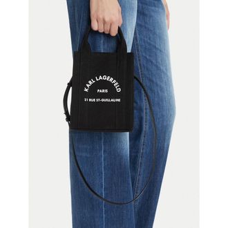 Karl Lagerfeld Handtasche KARL LAGERFELD A1W50039 Schwarz