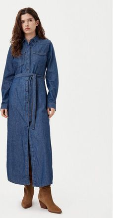 Noisy May Hemdkleid Sigga 27032159 Dunkelblau Regular Fit