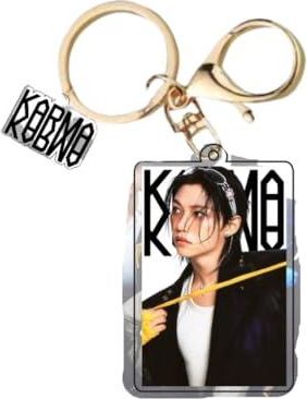Generic Stray-kids Porte-cl&eacute;s en acrylique &laquo; Karma &raquo; Porte-cl&eacute;s sk-z, felix, 4.2*6.5cm