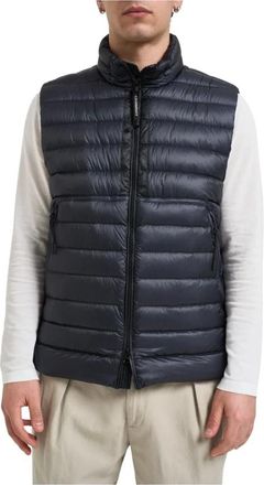 C.P. Company C.p. Company, Homme, Vestes, Bleu, Taille: XL Gilet matelass&eacute; en nylon