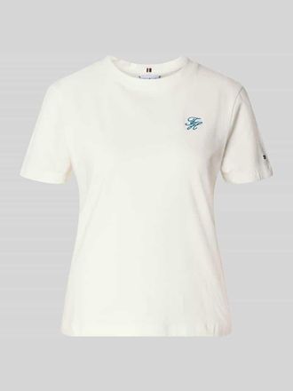 Tommy Hilfiger Regular Fit T-Shirt aus Baumwoll-Mix