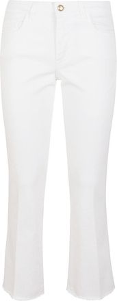 Fay Casual Hose - Wei&szlig;