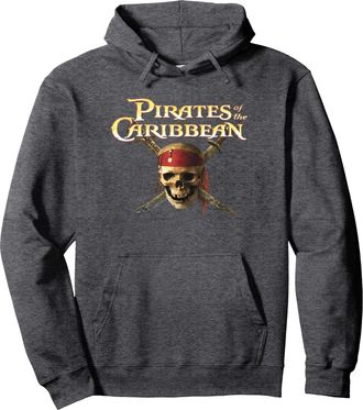 Disney Pirates of the Caribbean Skull and Swords Logo Pullover Hoodie