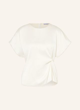 Mrs & Hugs Mrs & Hugs Blusenshirt Aus Satin weiss