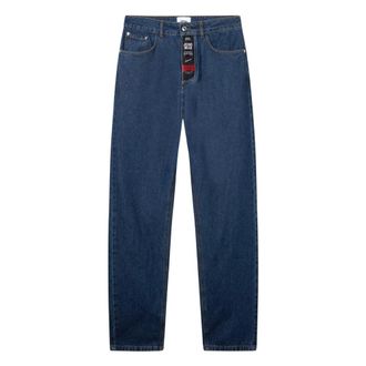 GCDS Gcds - Pantalon de travail 5 poches - Homme - Jeans - Bleu - Taille: W38