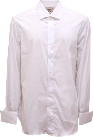 Mazzarelli Homme, Chemises, Blanc, Taille: 2XL Chemise B120/1 Slim