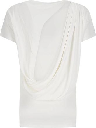 Jacquemus Draped Back T-Shirt - White