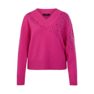 Marc Cain Pullover & Hoodies - - Knitwear - Damen - Rosa - 2XL