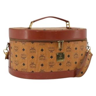 MCM Sac port&eacute; &eacute;paule Pre-owned - Femme - Pre-owned - Brun - Taille: ONE Size