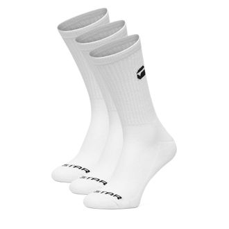 G-Star Lange Socken G-STAR CEO_AS_G-STAR_313_W_AW26 (3-PACK) Wei&szlig;