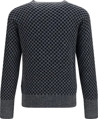Vivienne Westwood Checkmate Sweater - Gray