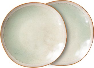 HKliving Assiette 70s Mist - Set de 2 HKliving
