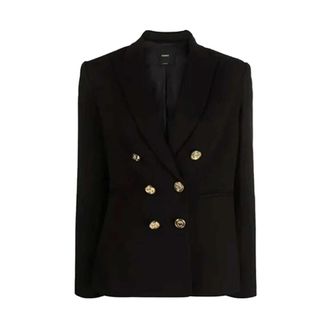 Pinko Stilvoller Blazer - - Jackets - Damen - Schwarzk - S