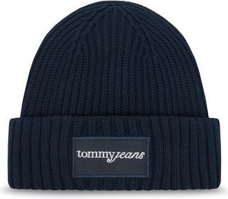 Tommy Jeans Mütze Script AW0AW17909 Dunkelblau