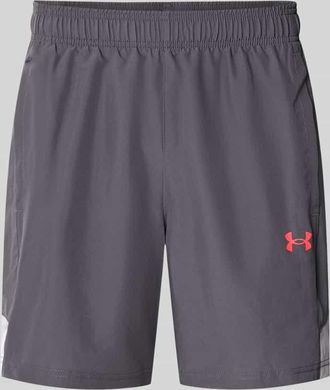Under Armour Regular Fit Sportshorts mit elastischem Bund Modell UTILITY